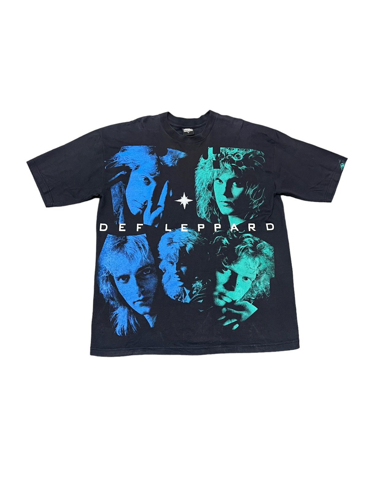Band Tees × Rare × Vintage Vintage Mexican Bootleg Def Leppard Mexico ...
