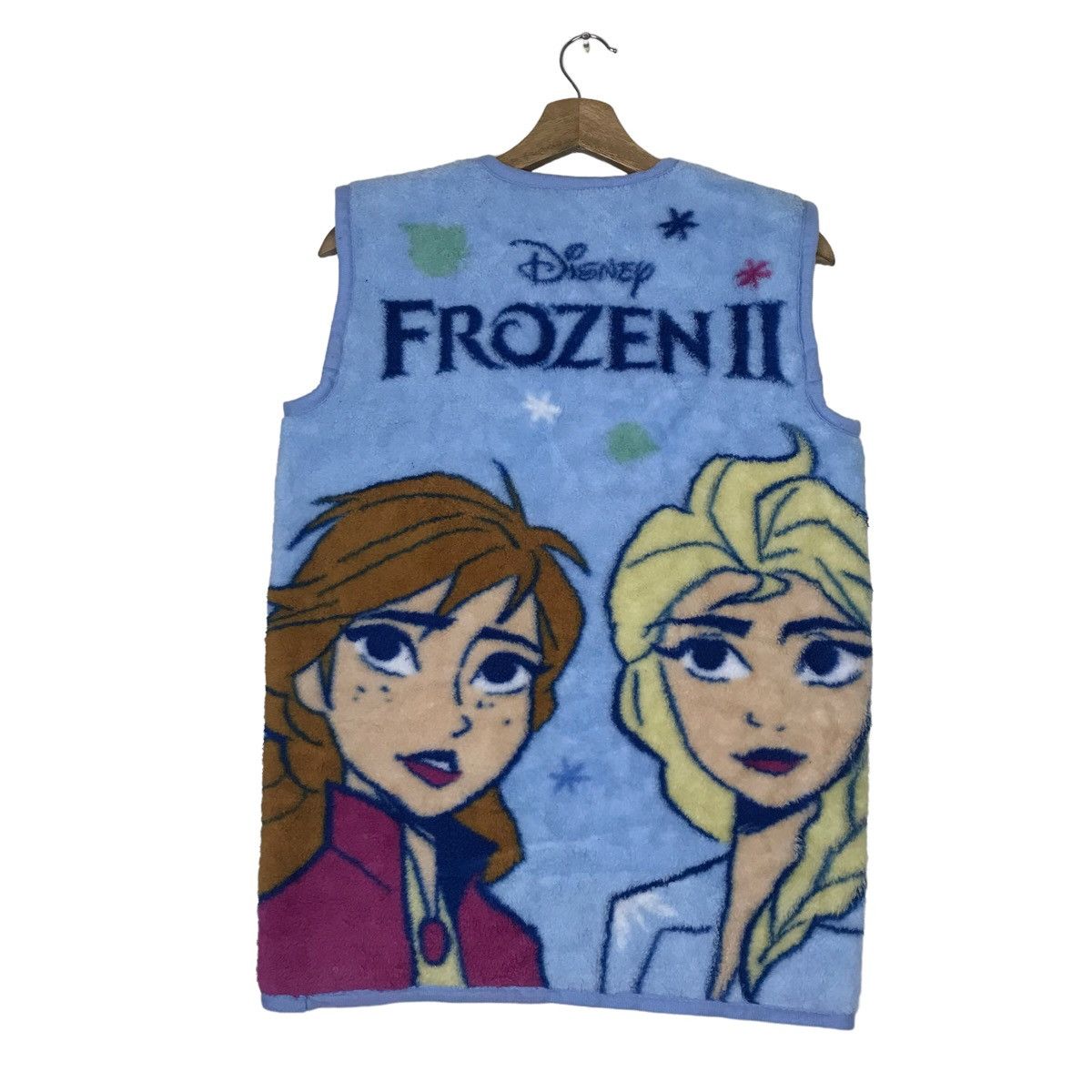 Disney Frozen Disney Animation Studios Zip Up Fleece Vest | Grailed