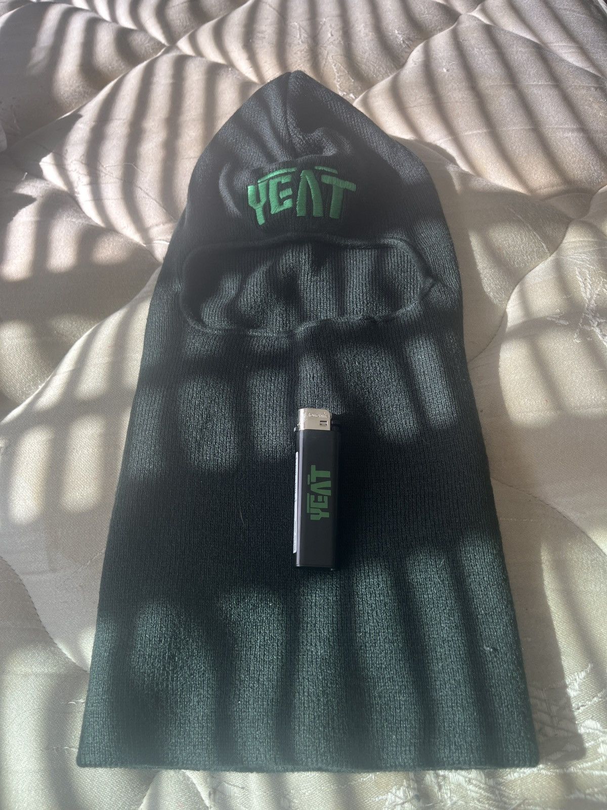 Yeat Yeat AfterLyfe Tour 2023 Ski Mask + Lighter | Grailed