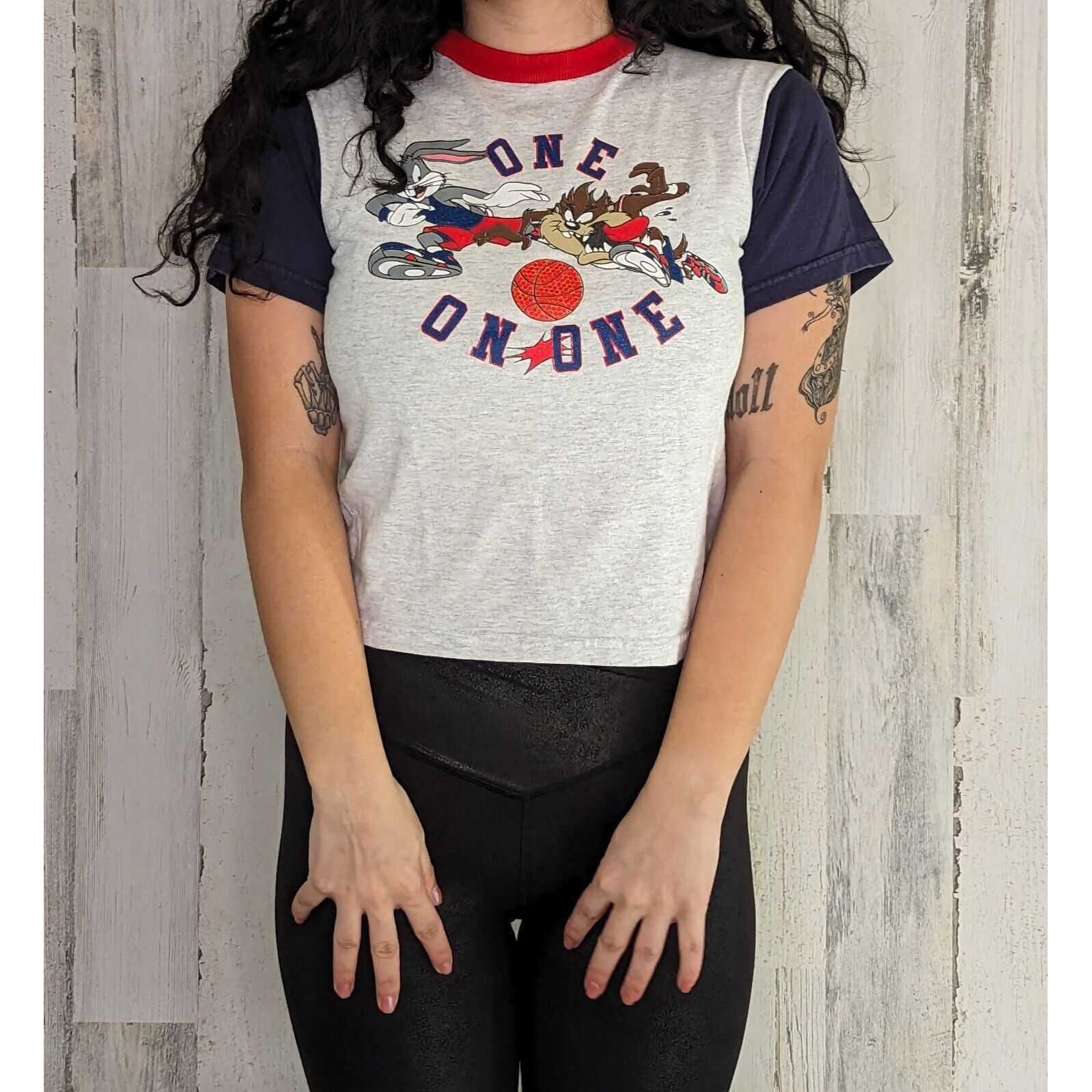 Vintage × Warner Bros Looney Tunes Vintage 1998 Buggs & Taz Basketball ...