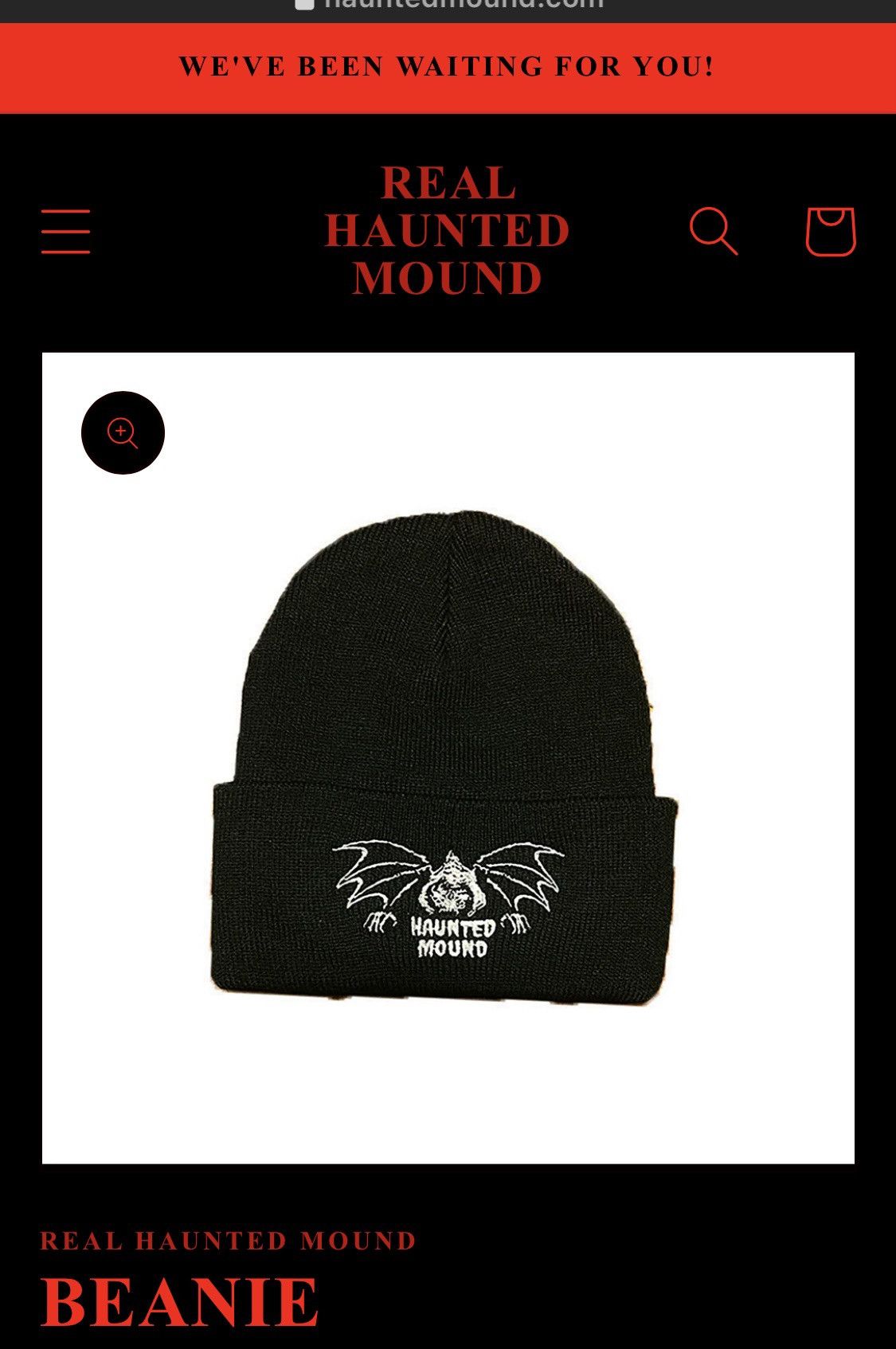 Haunted Mound Haunted mound beanie | Grailed