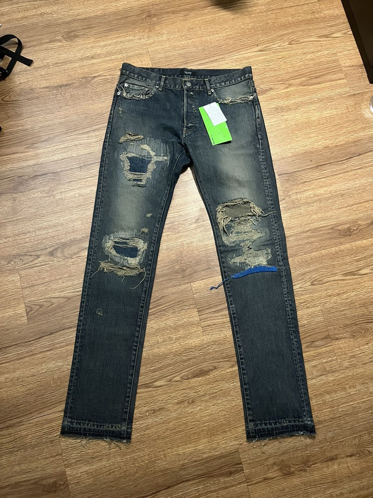 Jun Takahashi × Undercover DSWT Undercover 68 Blue Yarn Size 4 | Grailed