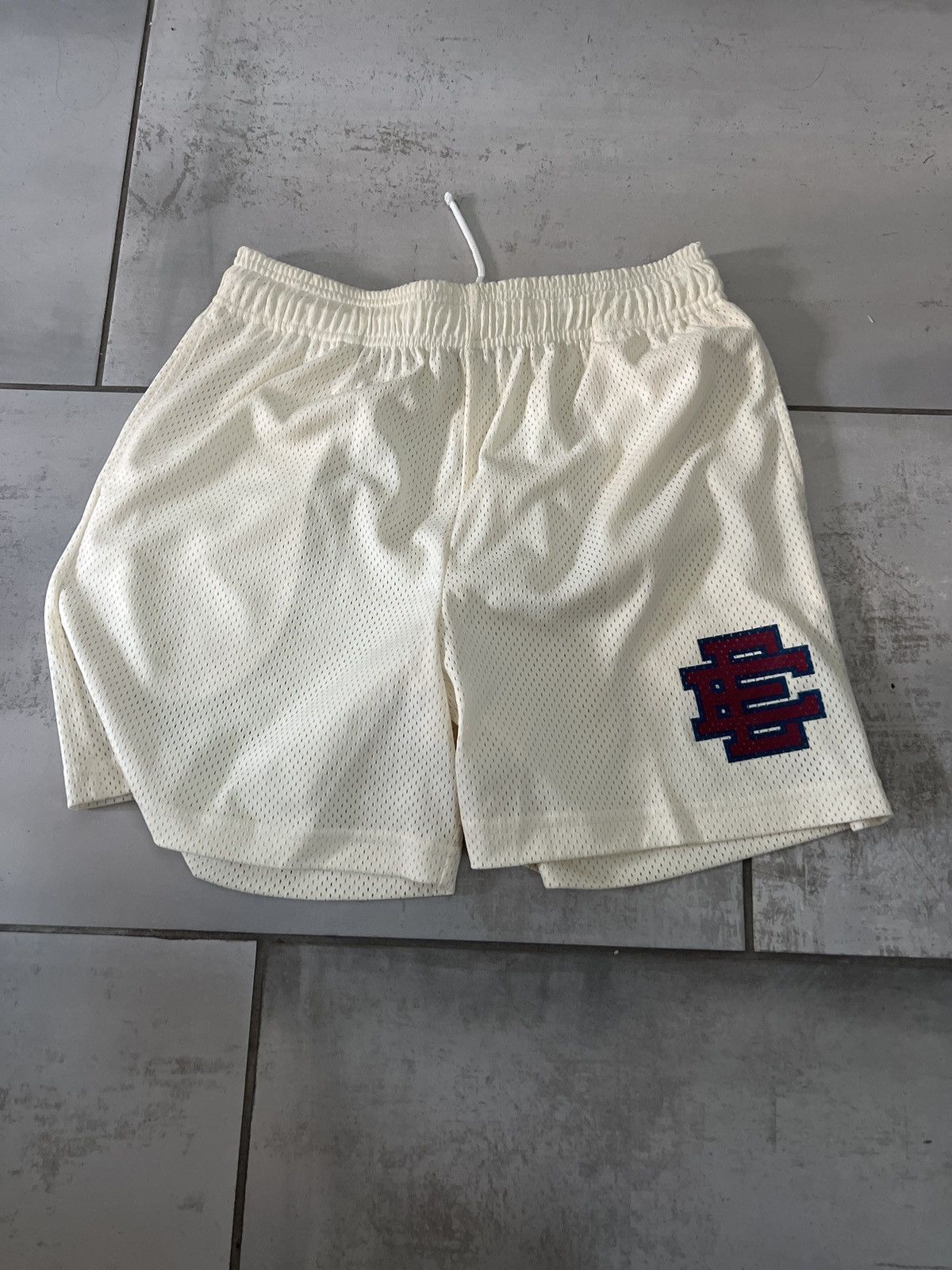 Eric Emanuel White/cream shorts | Grailed