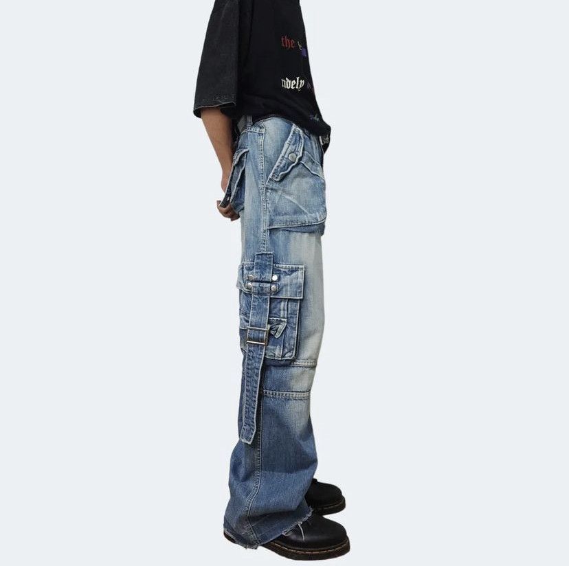 Beauty Beast × Hysteric Glamour × PPFM 🔥 Rare Design Travis Scott Tactical Multi Pocket Brown ...