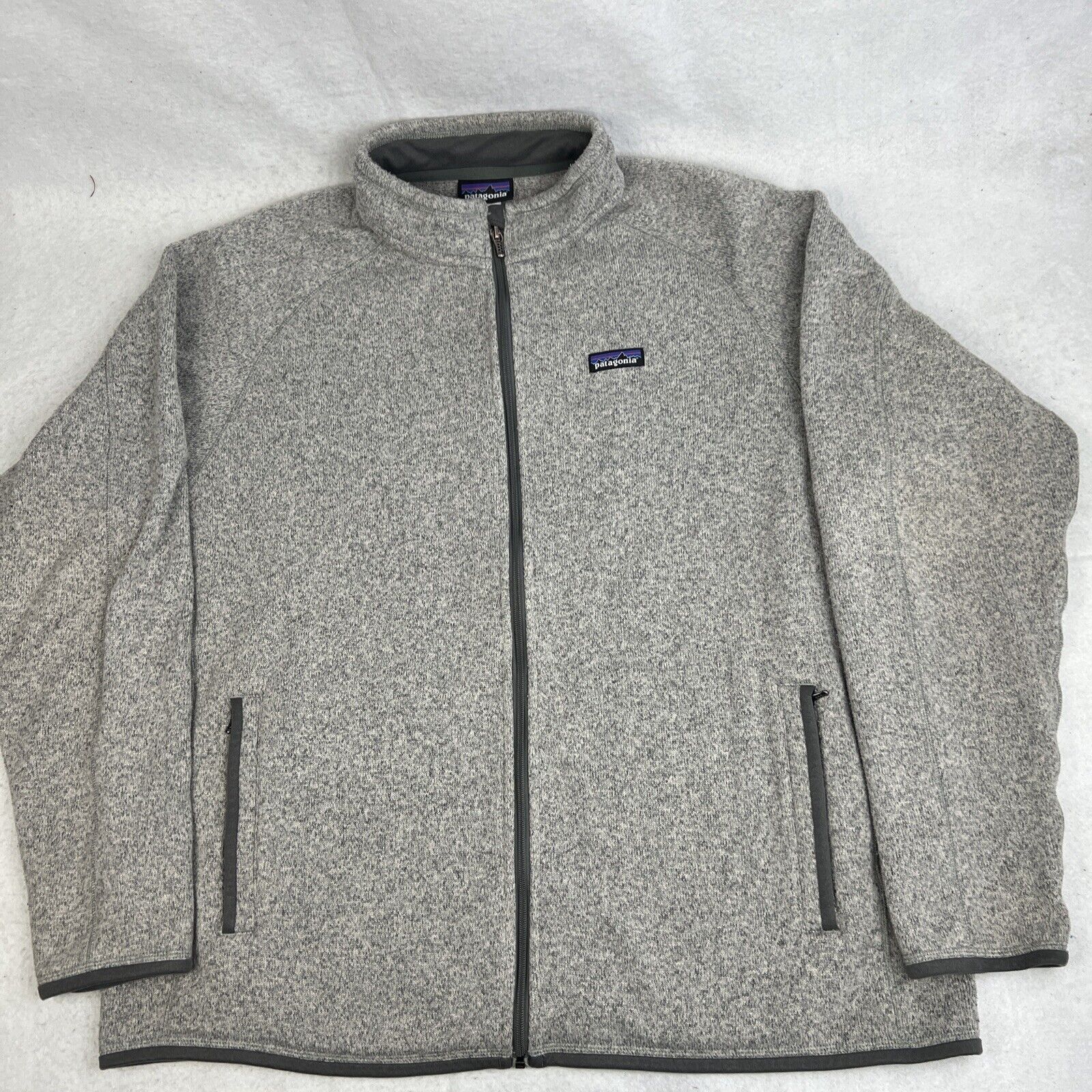 Patagonia Patagonia Men's Fleece Jacket Stonewash Heather Gray Size 2XL ...