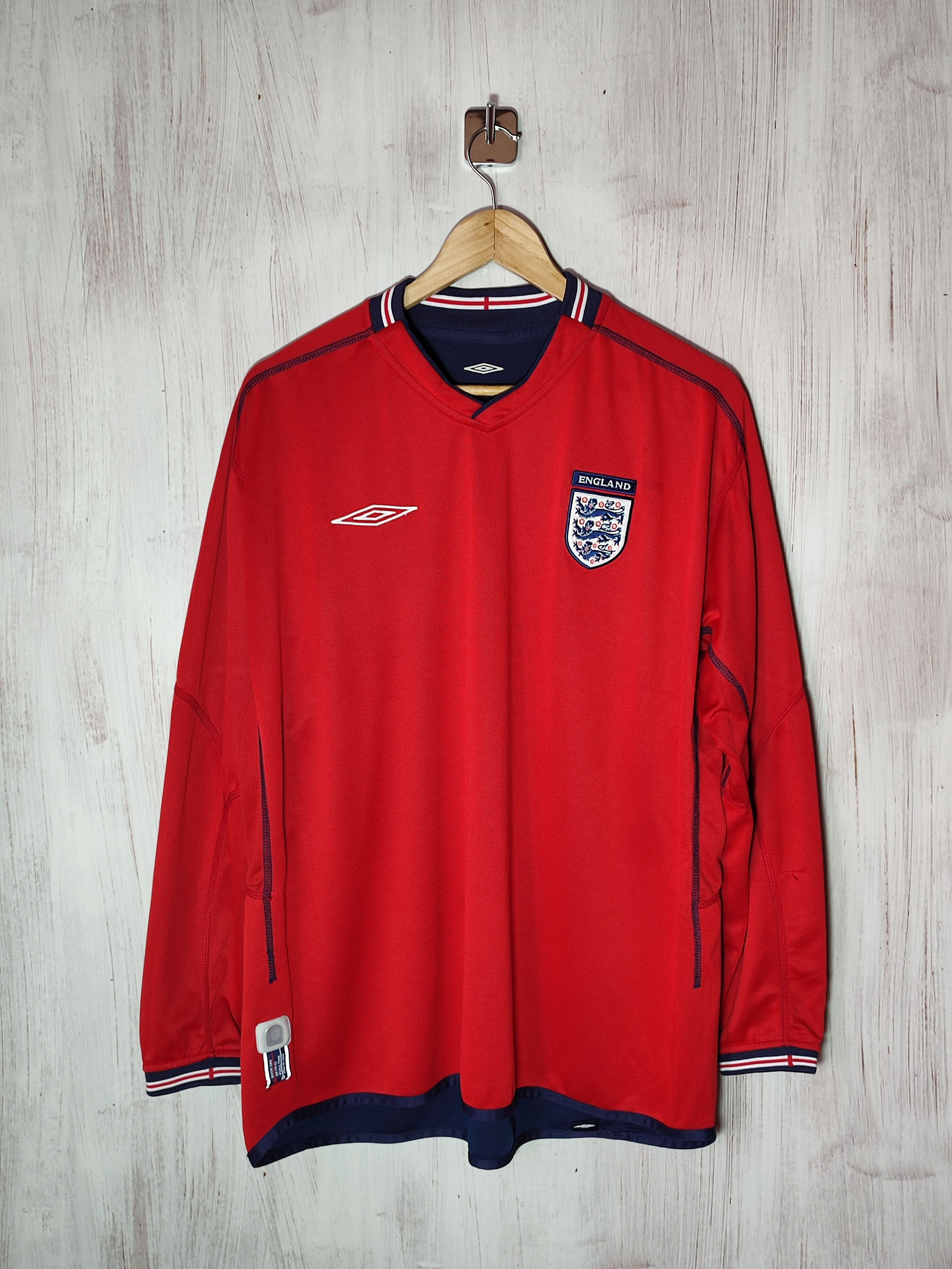 Soccer Jersey × Umbro × Vintage England national team 2002 2003 2004 ...