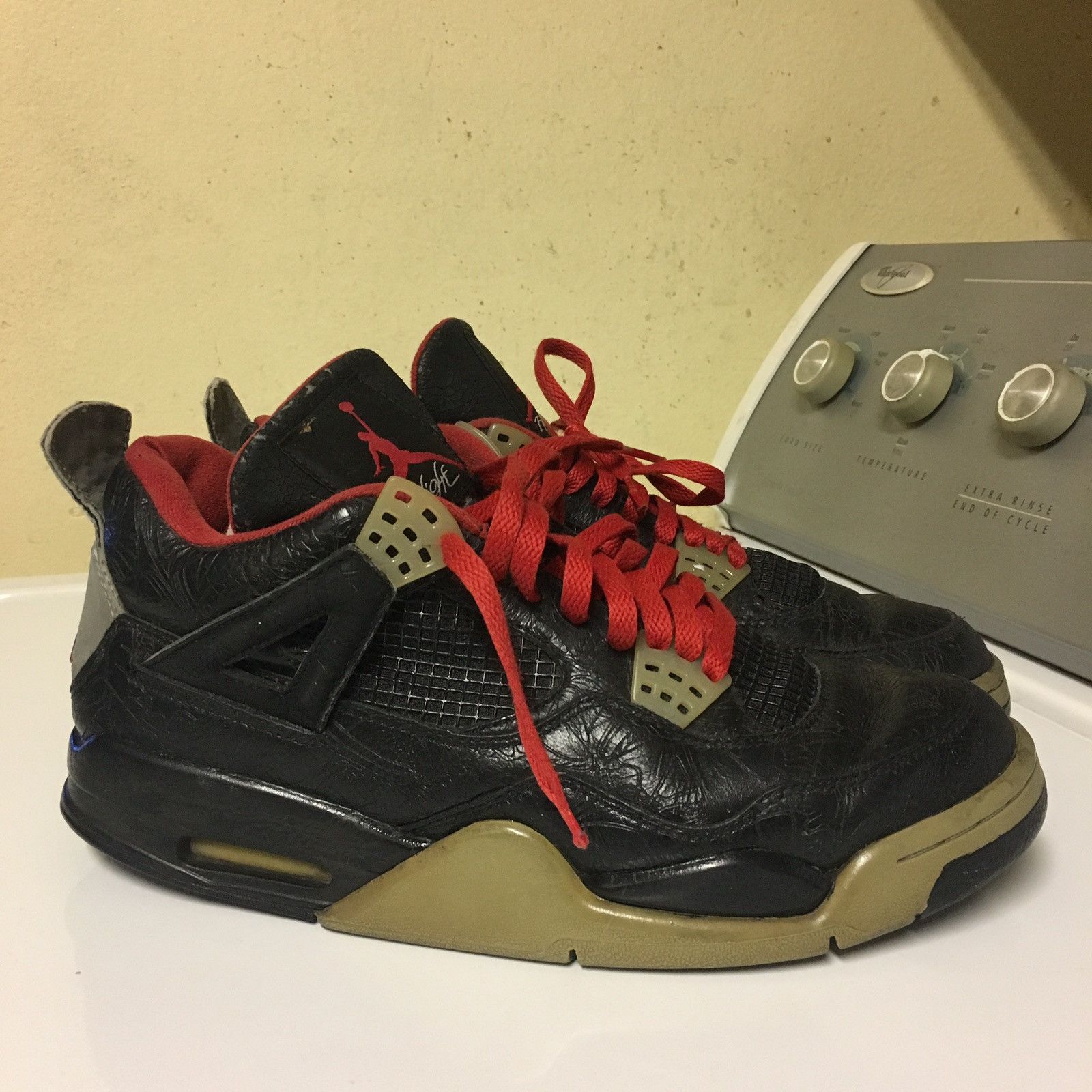 Jordan Brand Black Laser 4s | Grailed