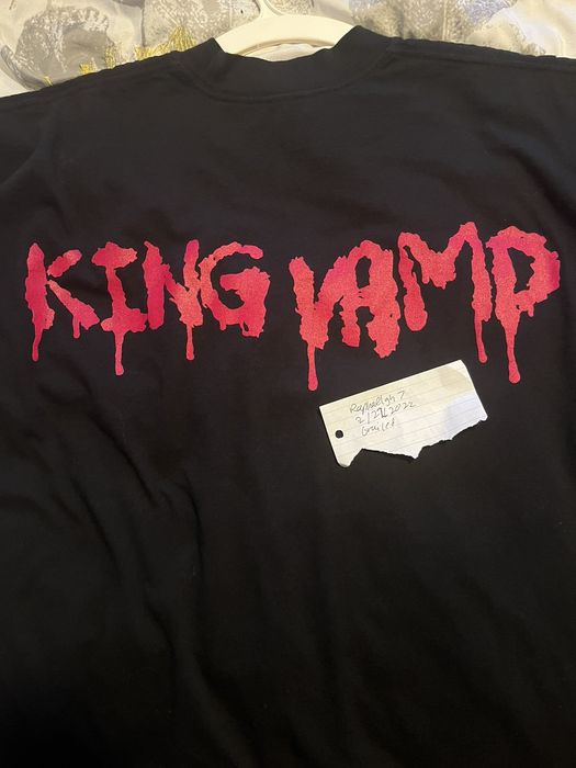 Tour Tee (never worn) Playboi Carti King Vamp Tee LA exclusive tour | Grailed