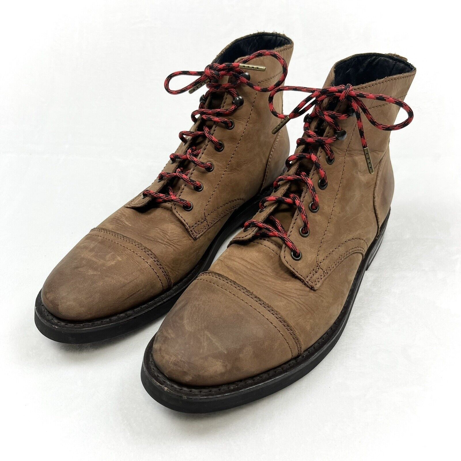 Thursday Boots Thursday The Captain Matte Leather Ankle Lace Up US10 ...
