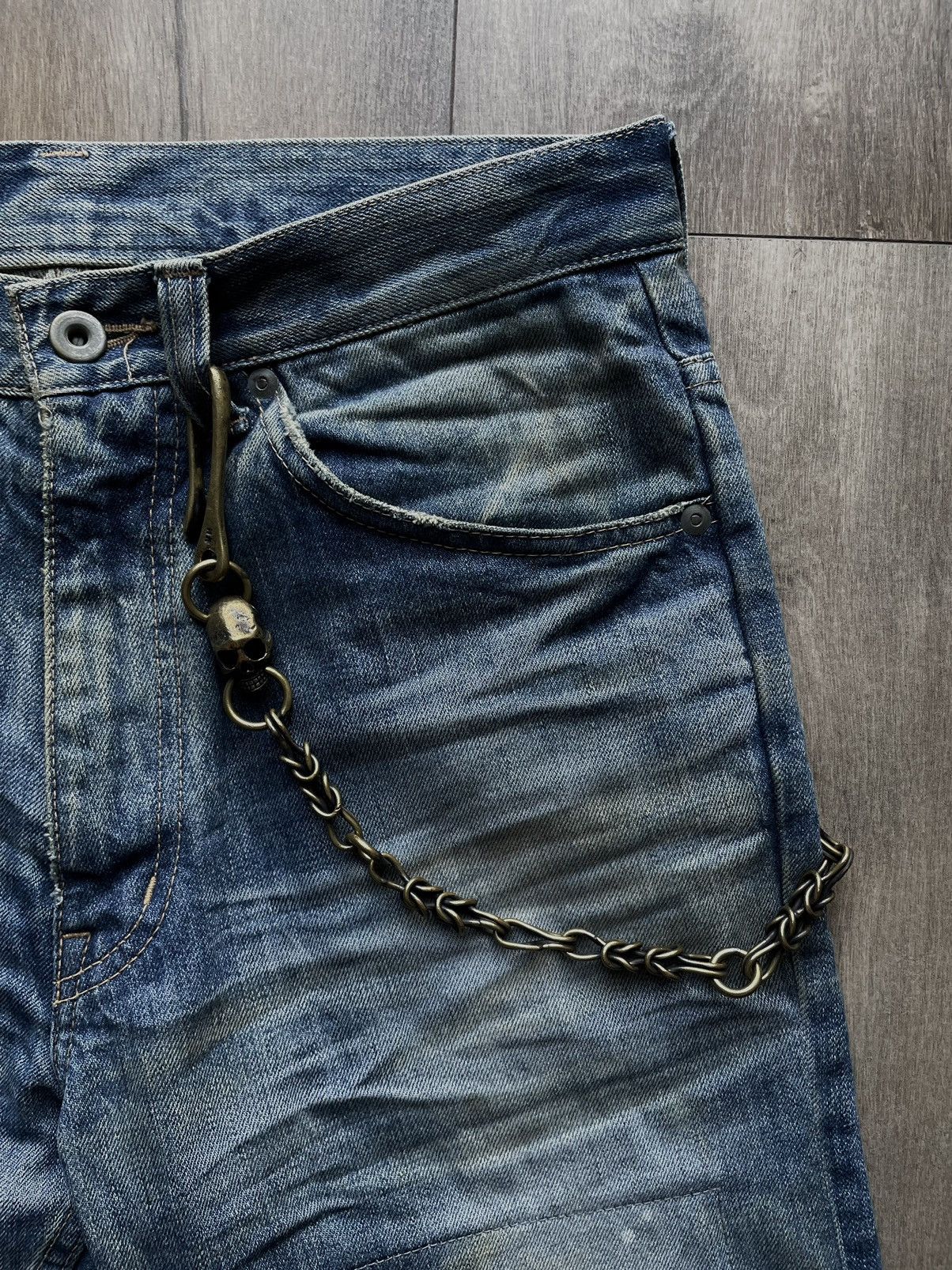 Vintage KMRii Single Skull Wallet Chain | Grailed