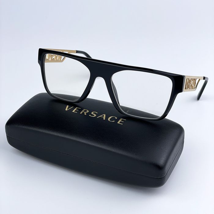 Versace NEW Versace VE3326U GB1 Square Unisex Eyeglasses | Grailed