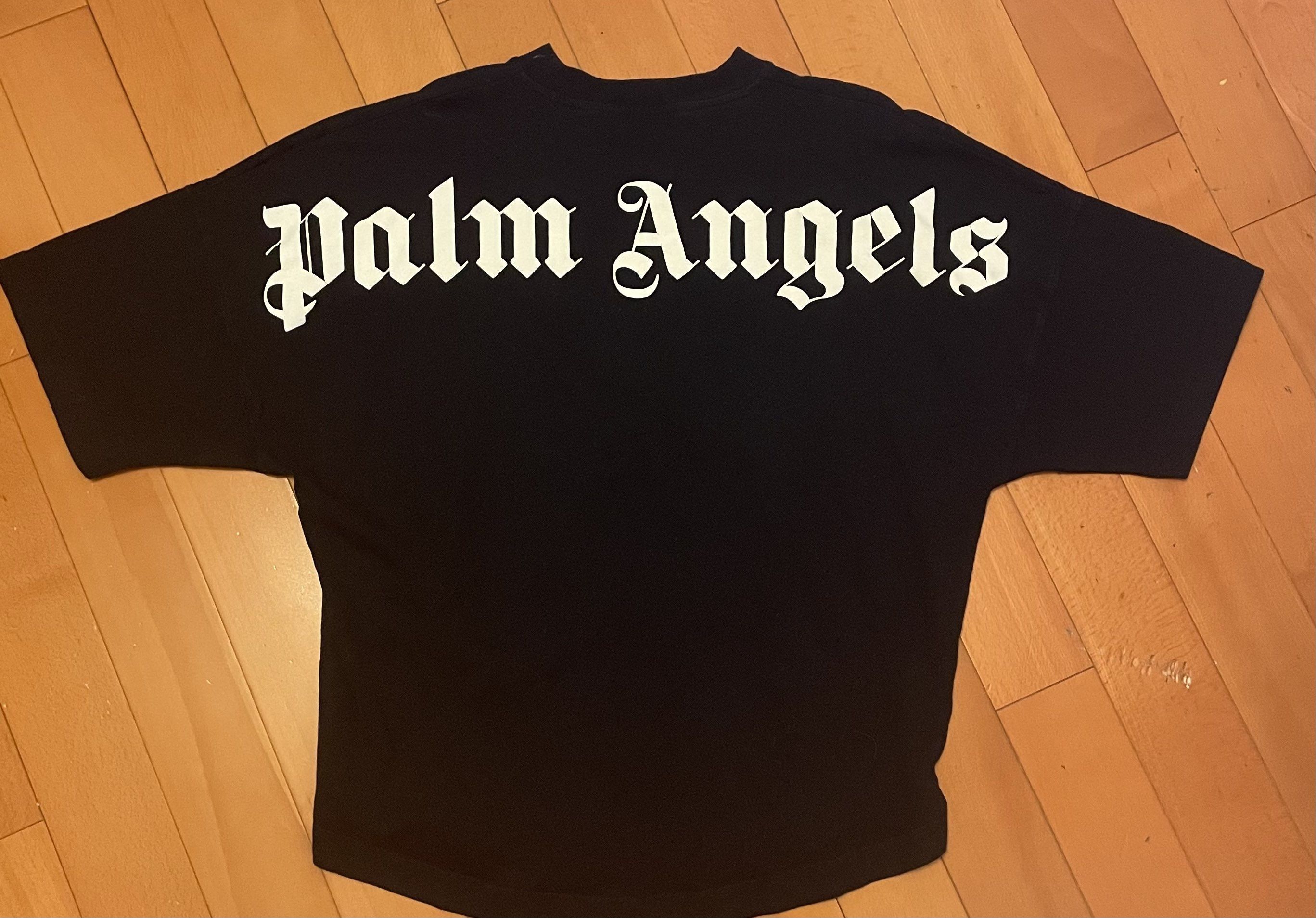 Palm Angels palm-angles logo print oversize T shirt | Grailed