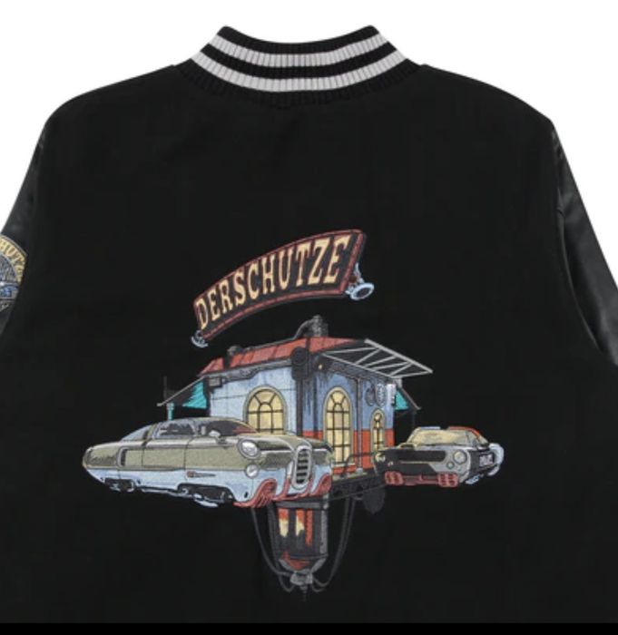 Streetwear ‘blade runner’ varsity jacket | Grailed