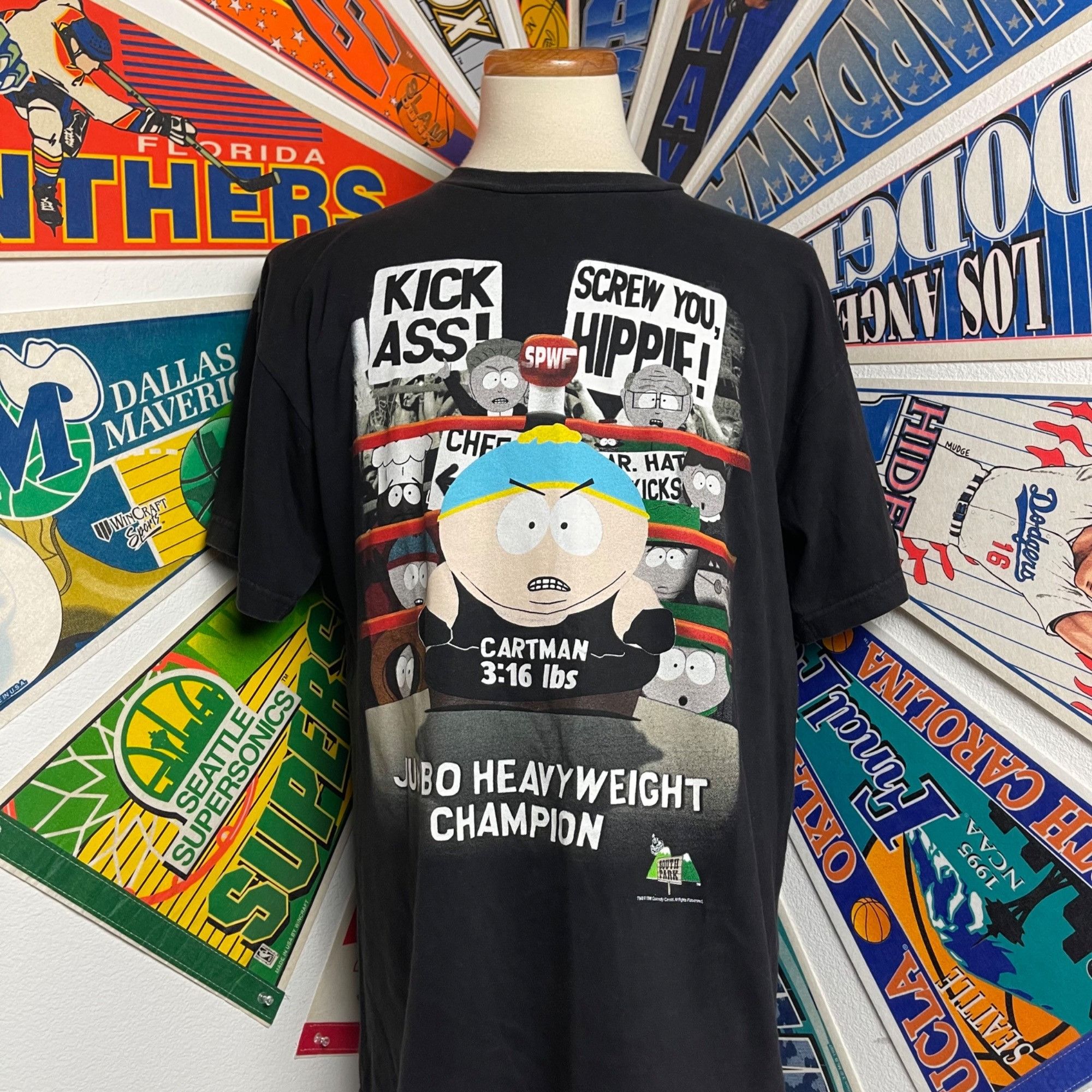 Vintage Vintage South Park Cartman Stone Cold 3:16 WWE WWF Wrestling ...