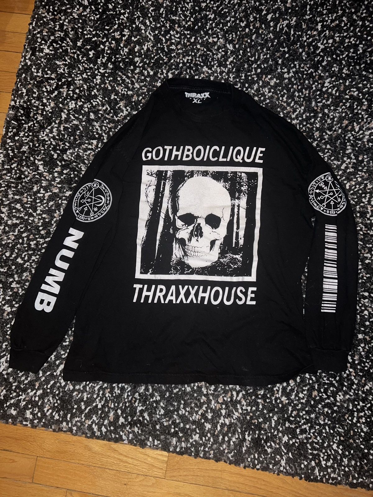 GOTHBOICLIQUE Rare Gothboiclique x Thraxxhouse Longsleeve | Grailed