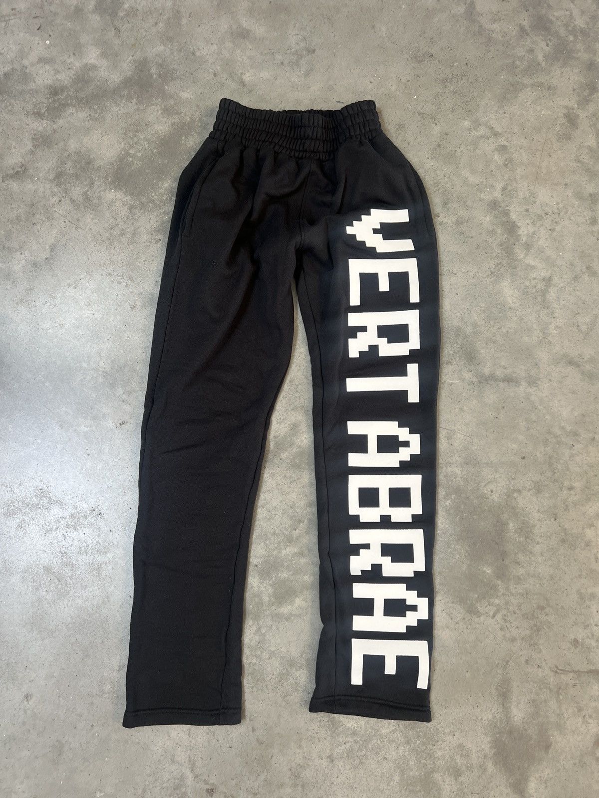 Vertabrae Vertebrae Sweatpants Black/White | Grailed