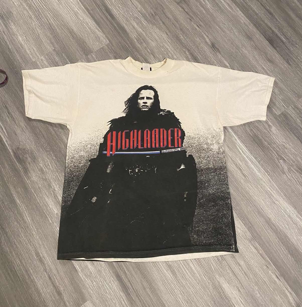 Vintage Rare Highlander Official Film Tee | Grailed