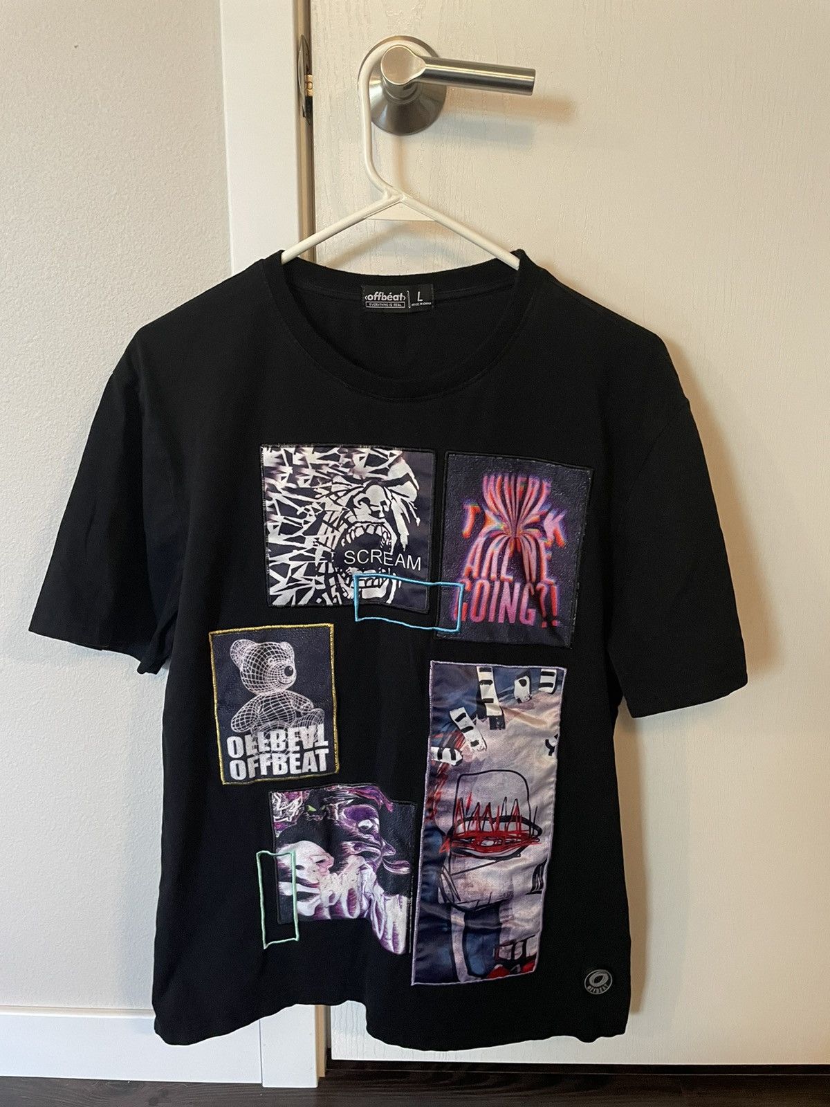 Designer × Streetwear offbéat Multi Fabric Tee Shirt | Grailed