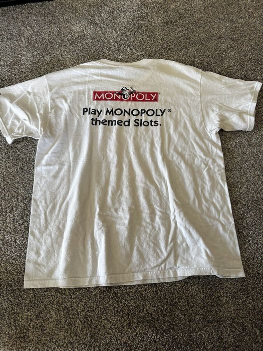 Alec Monopoly Vtg MONOPOLY T Shirt Pass GO Size XL | Grailed