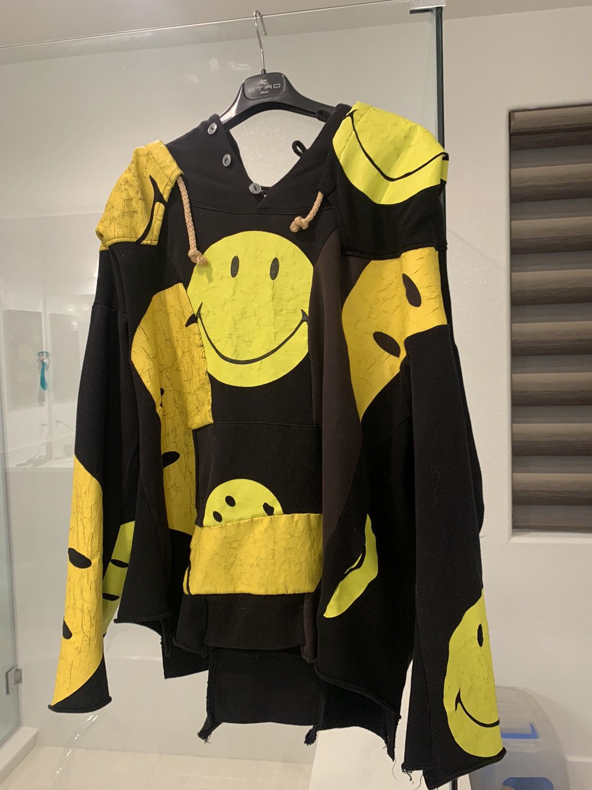 Kapital FINAL DROP Rare Smiley Hoodie A$AP Rocky size 3 | Grailed