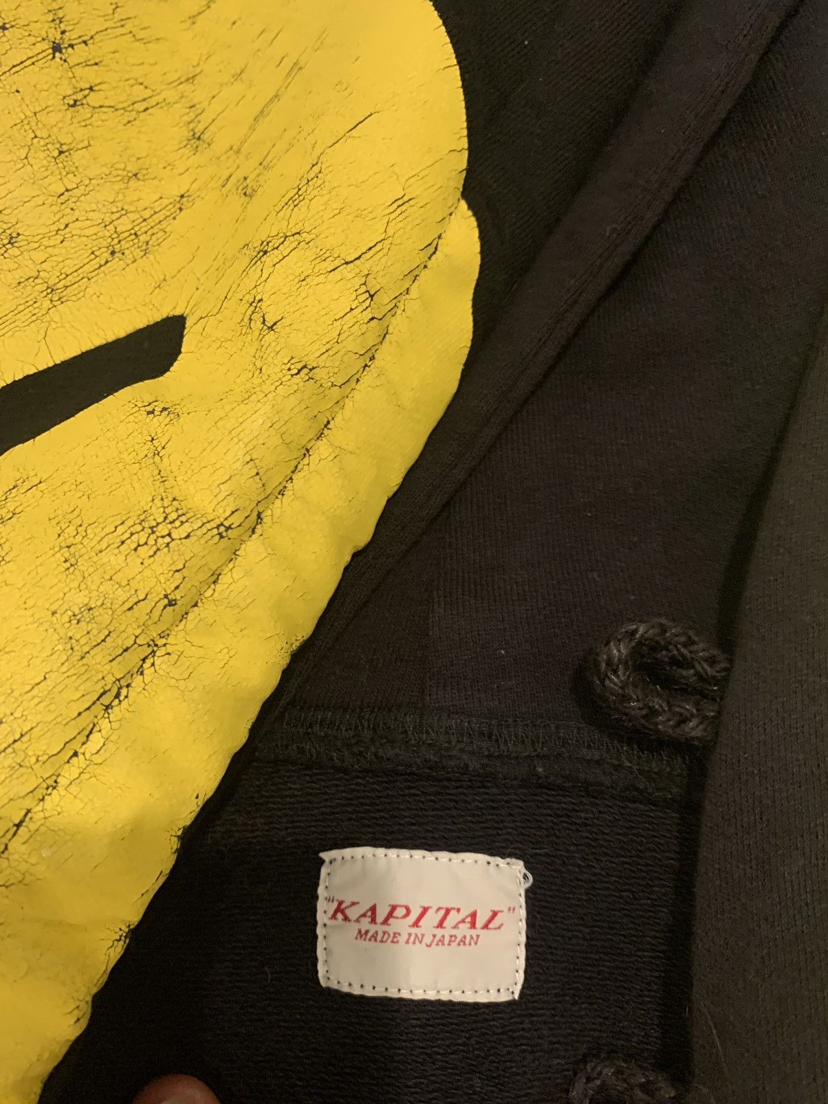 Kapital FINAL DROP Rare Smiley Hoodie A$AP Rocky size 3 | Grailed