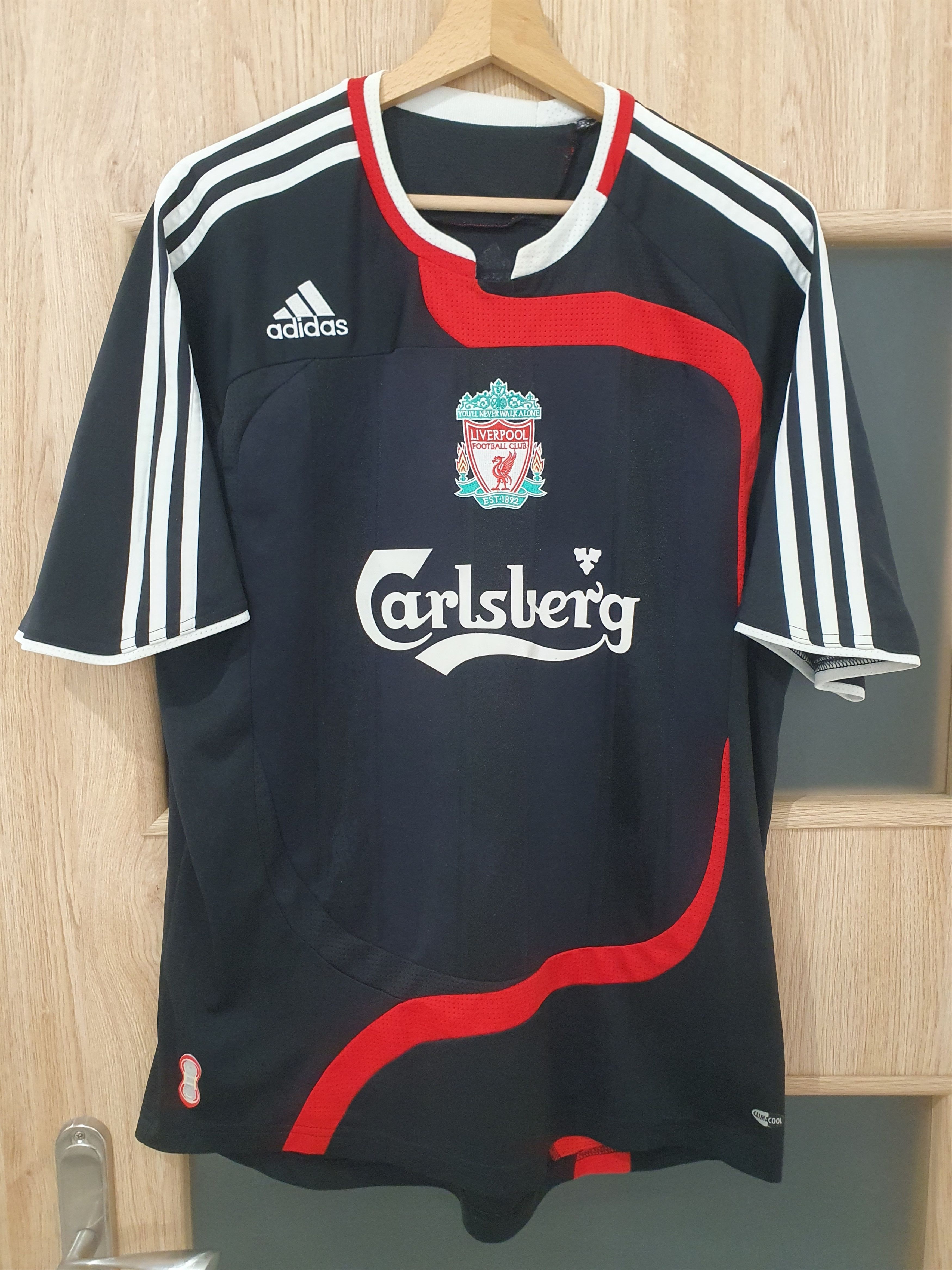 Adidas ADIDAS LIVERPOOL FC 2007 SIZE M FOOTBALL SHIRT SOCCER | Grailed