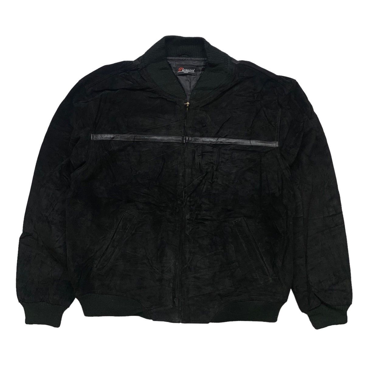 Vintage Vintage Pierucci Italy Pig Skin Leather Jacket | Grailed