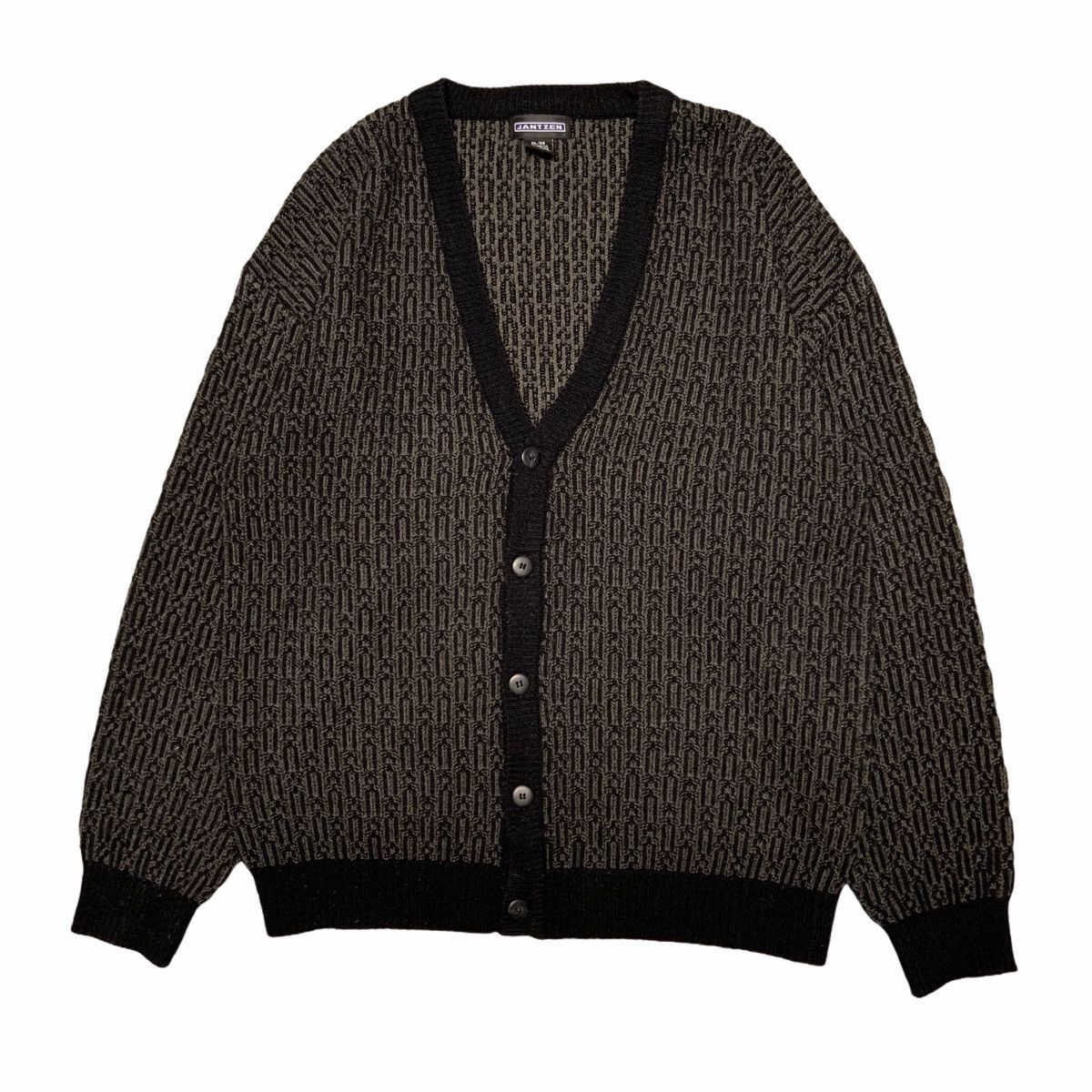 Cardigan × Kurt Cobain × Vintage Vintage 90s Jantzen Grunge Cardigan ...