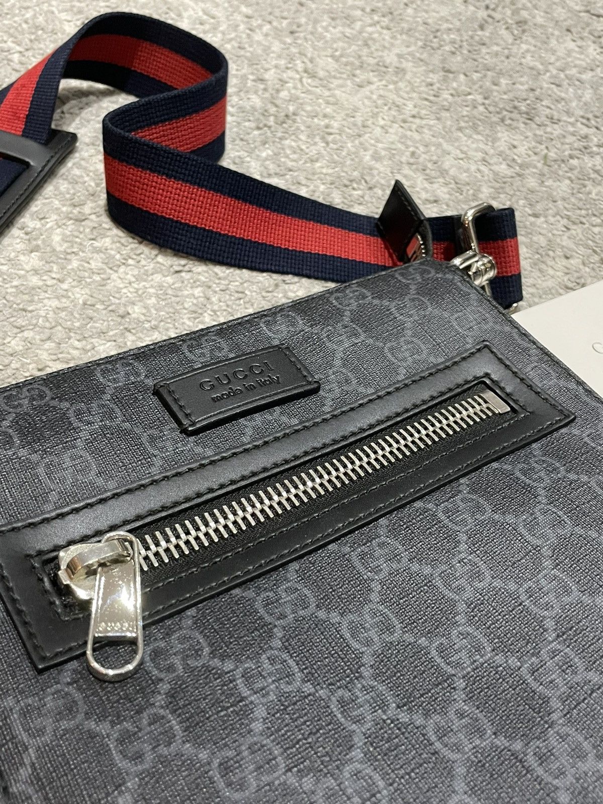 Supreme Gucci GG Side Bag | Grailed