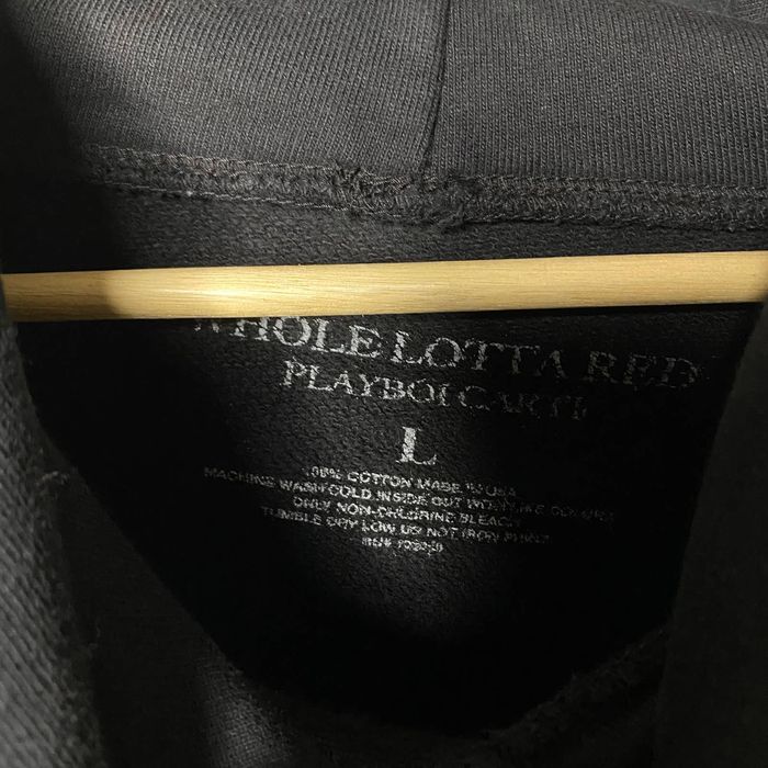 AWGE Playboi Carti WLR WholeLottaRed Black Cat Tour Merch Hoodie | Grailed