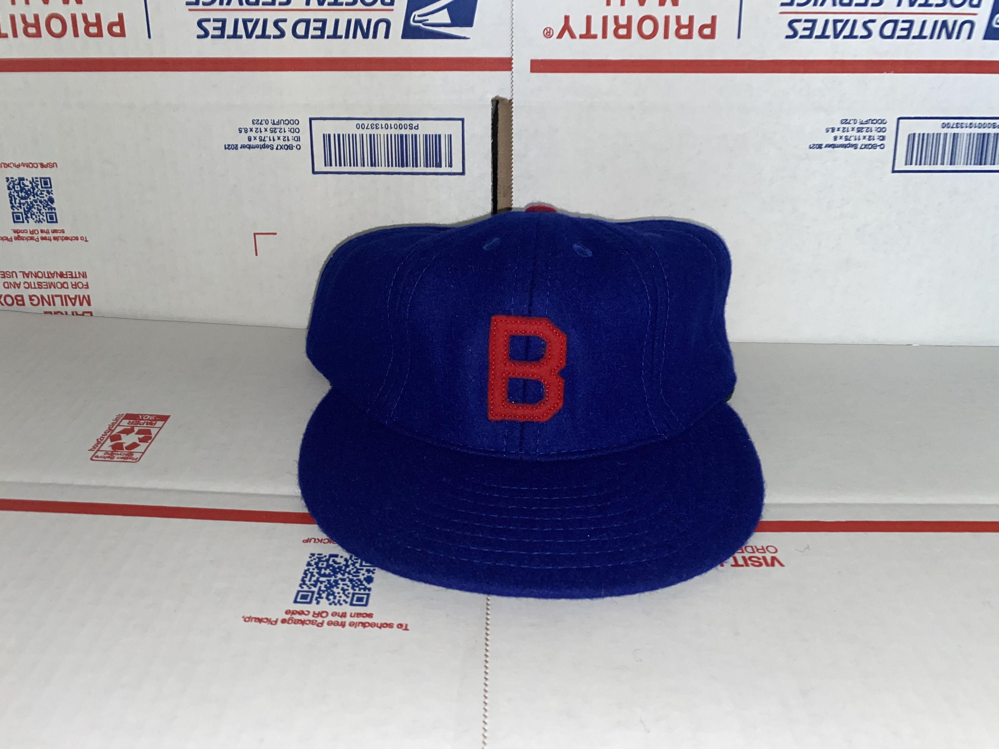 Ebbets Field Flannels EFF Brooklyn Tip Tops 1914 Baseball Cap Team Hat ...