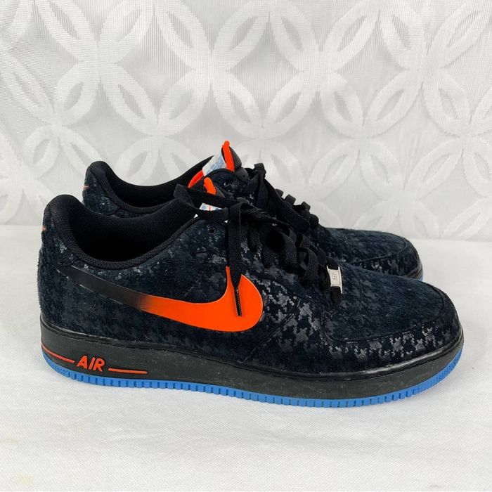 Nike Nike Air Force 1 New York Knicks 'Hoodstooth' Shoes AF1 | Grailed