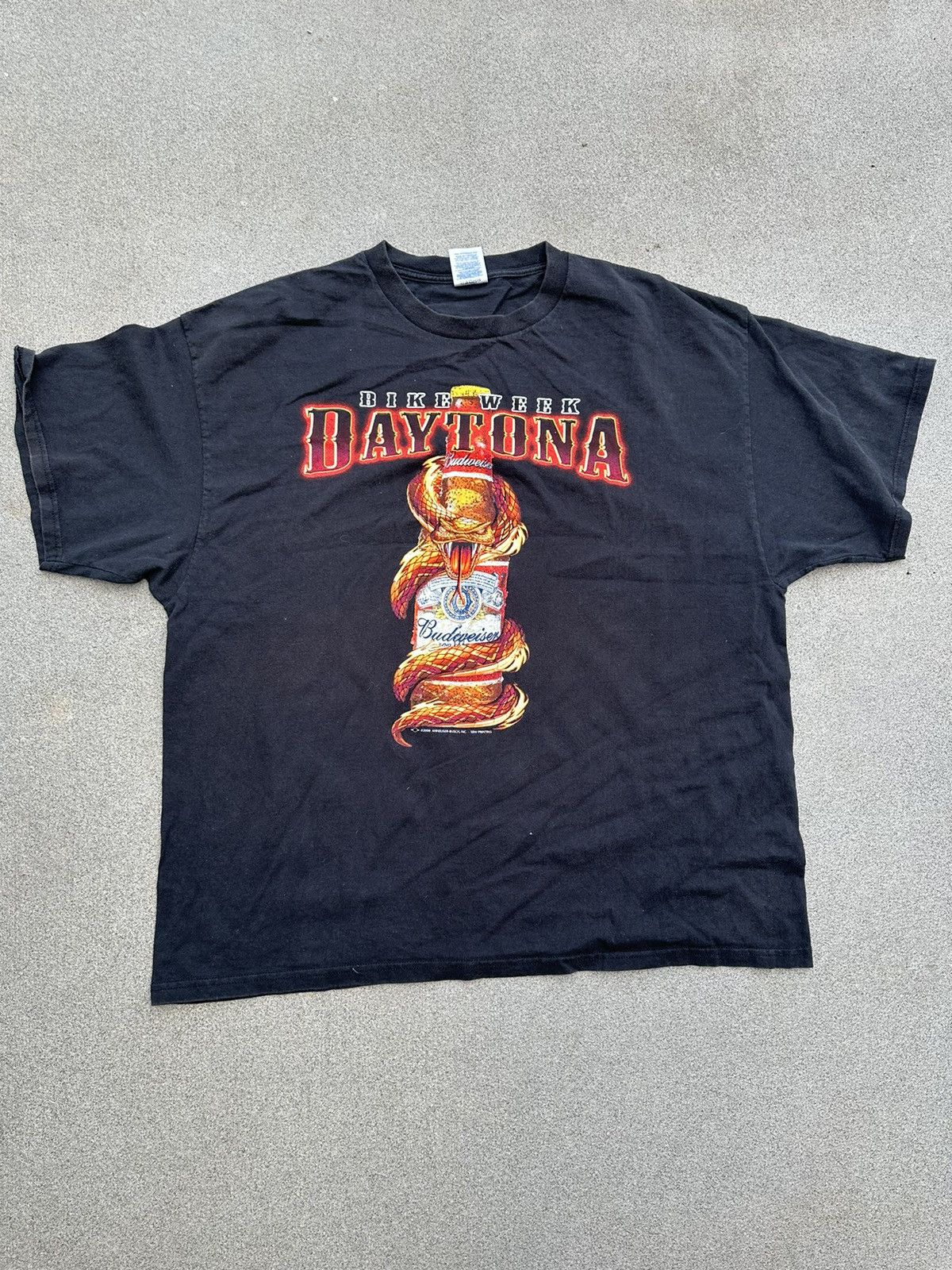 Budweiser × Vintage Daytona Bike Week Budweiser Vintage Tee | Grailed