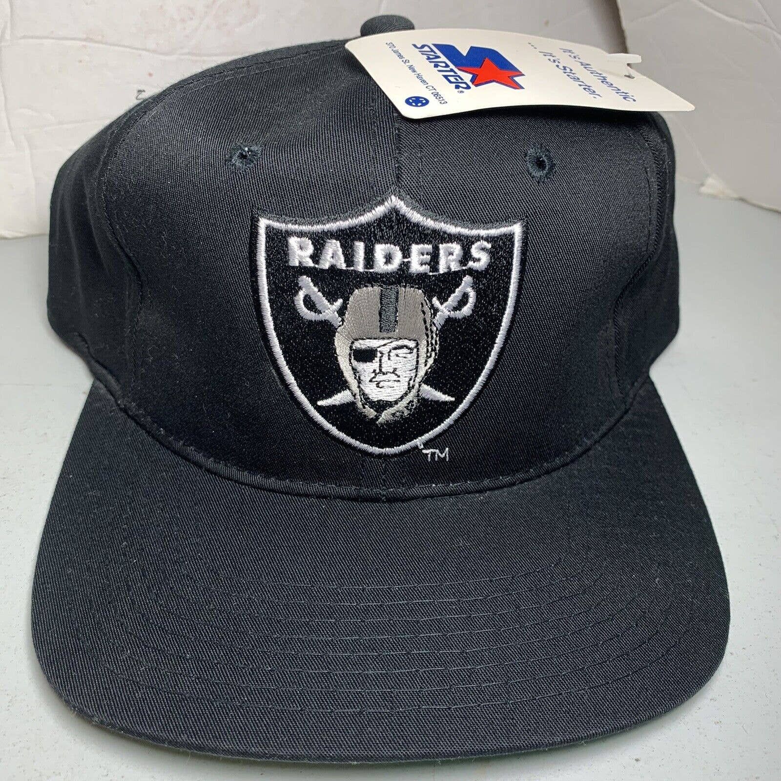 Starter Vintage Starter Brand Los Angeles Raiders Cap Snapback Hat ...