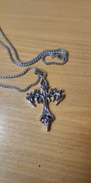 Vintage Black Cross Opium Type Chain | Grailed
