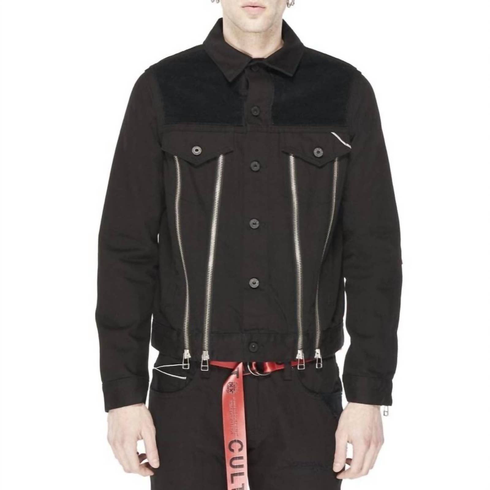 Cult Of Individuality Men's Whiskey Jacket In Rigid Black | Grailed