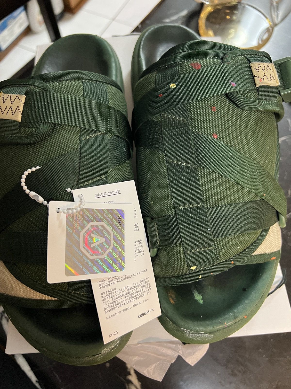 Visvim Visvim Christos Two-tone Green | Grailed