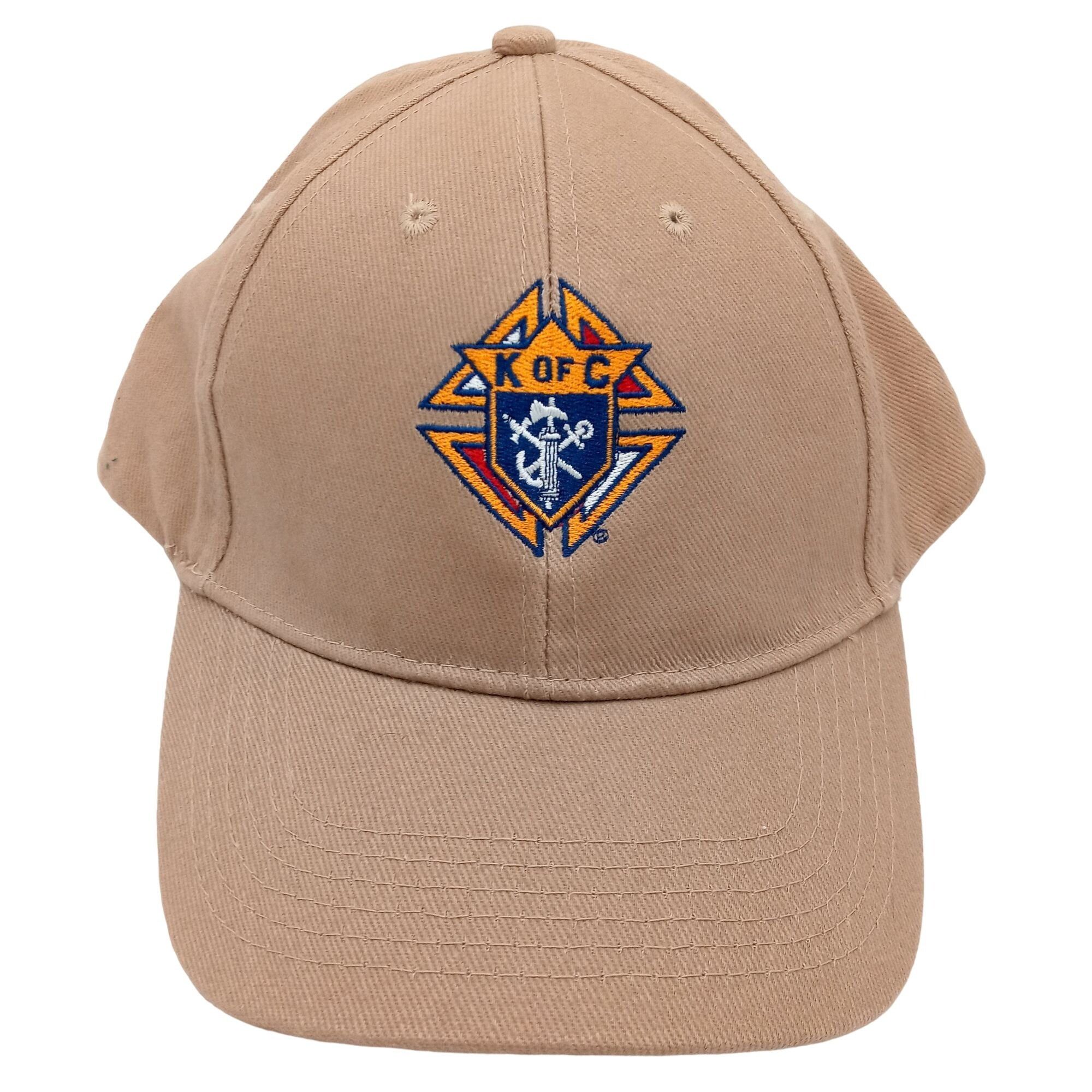 Vintage Knights Of Columbus Hat Cap Tan Vintage Augusta Kansas KS | Grailed