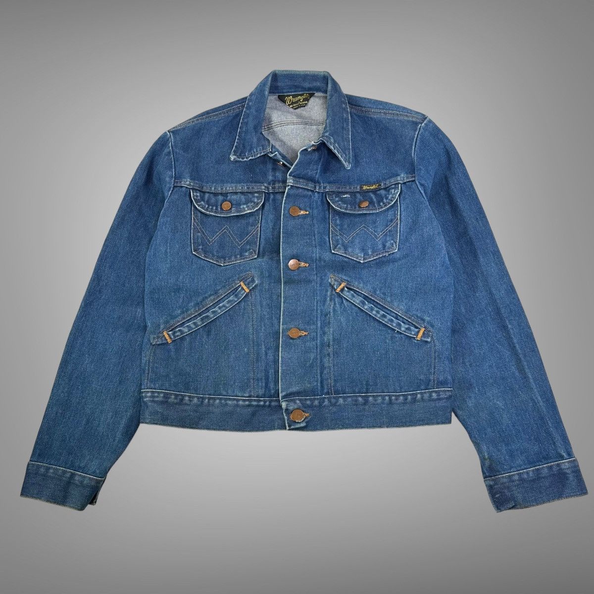 Vintage Vintage 1970s wrangler denim jacket | Grailed