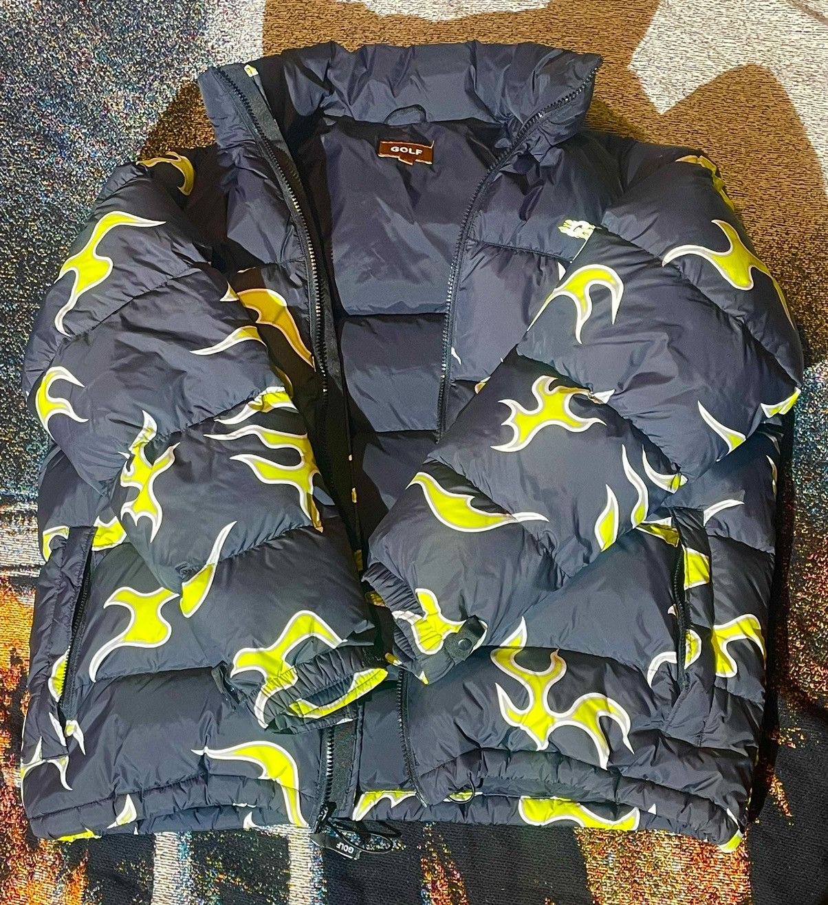 Golf Wang Flame Puffer | Grailed