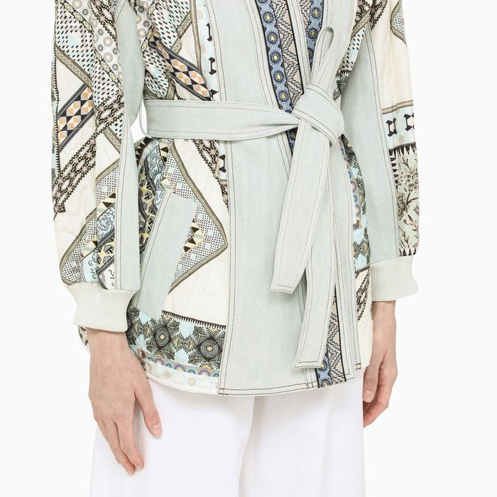 Etro Etro Patchwork-Effect Kimono Jacket | Grailed