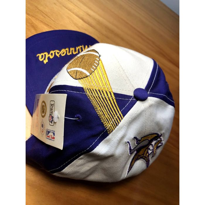 NFL Vintage 1990s Minnesota Vikings NFL Football Snapback Hat | Grailed