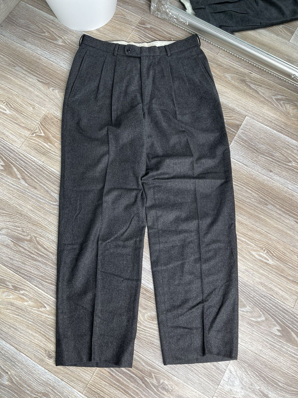 Hugo Boss × Streetwear × Vintage Hugo Boss Wool Vintage Pants | Grailed
