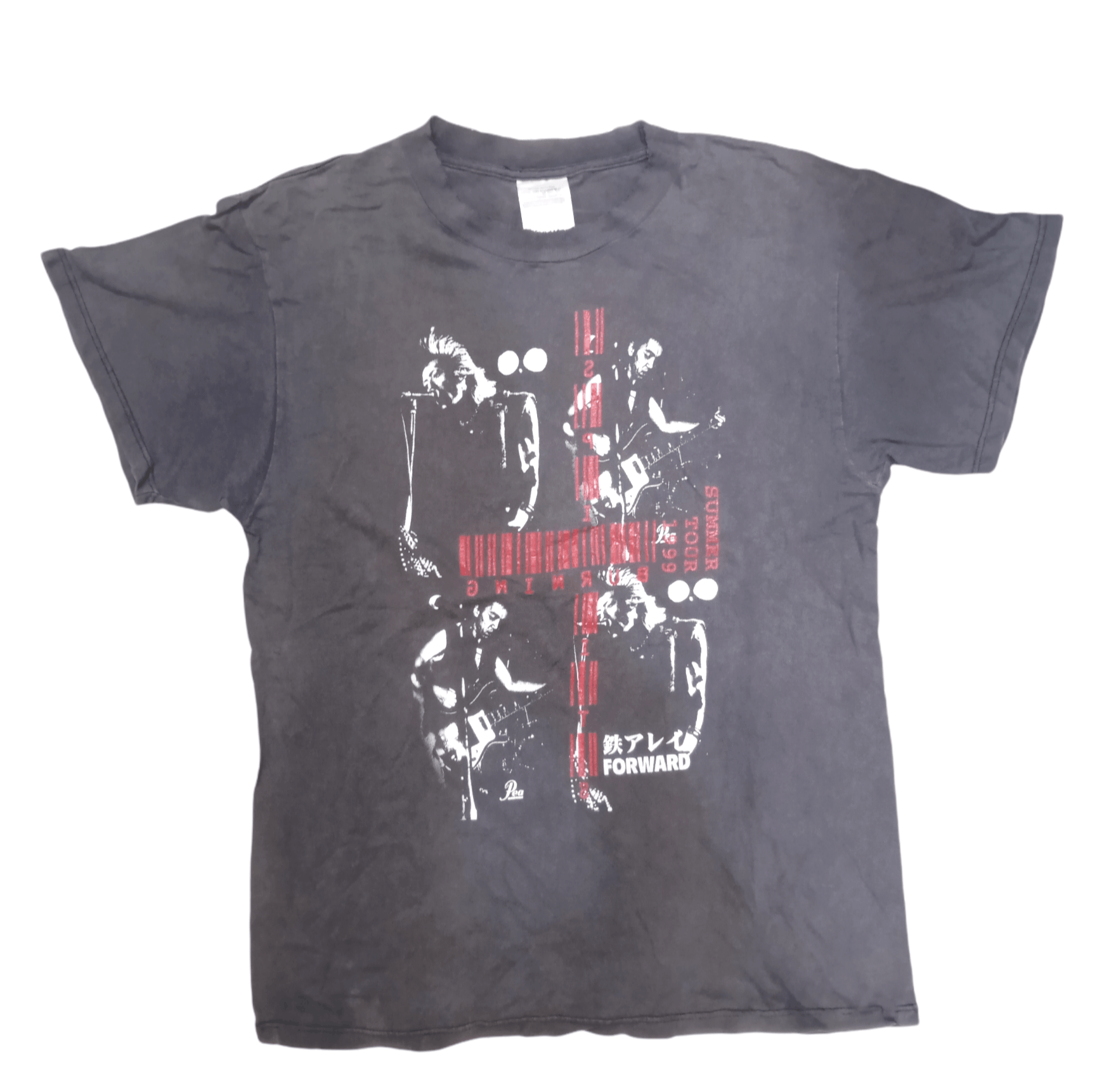 Band Tees × Vintage Vintage Hardcore Punk Burning Spirits 1999 T-Shirt ...