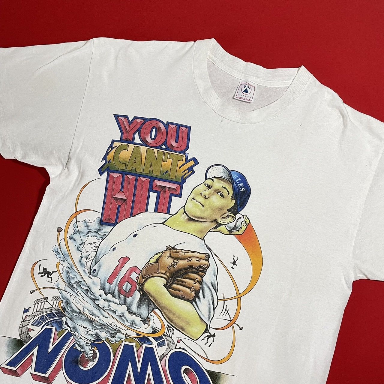 MLB × Vintage Vintage 90s Hideo Nomo "You Can't Hit" Tee | Grailed