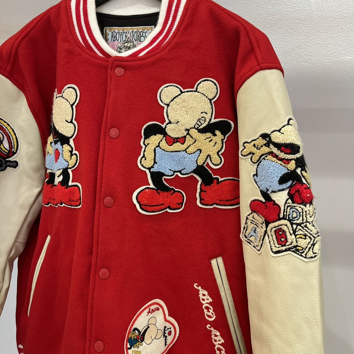 Other ABCD Jose Wong “A Boy Cant Dress Varsity Teddy Jacket Other ABCD Jose Wong “A Boy Cant Dress Varsity Teddy Jacket