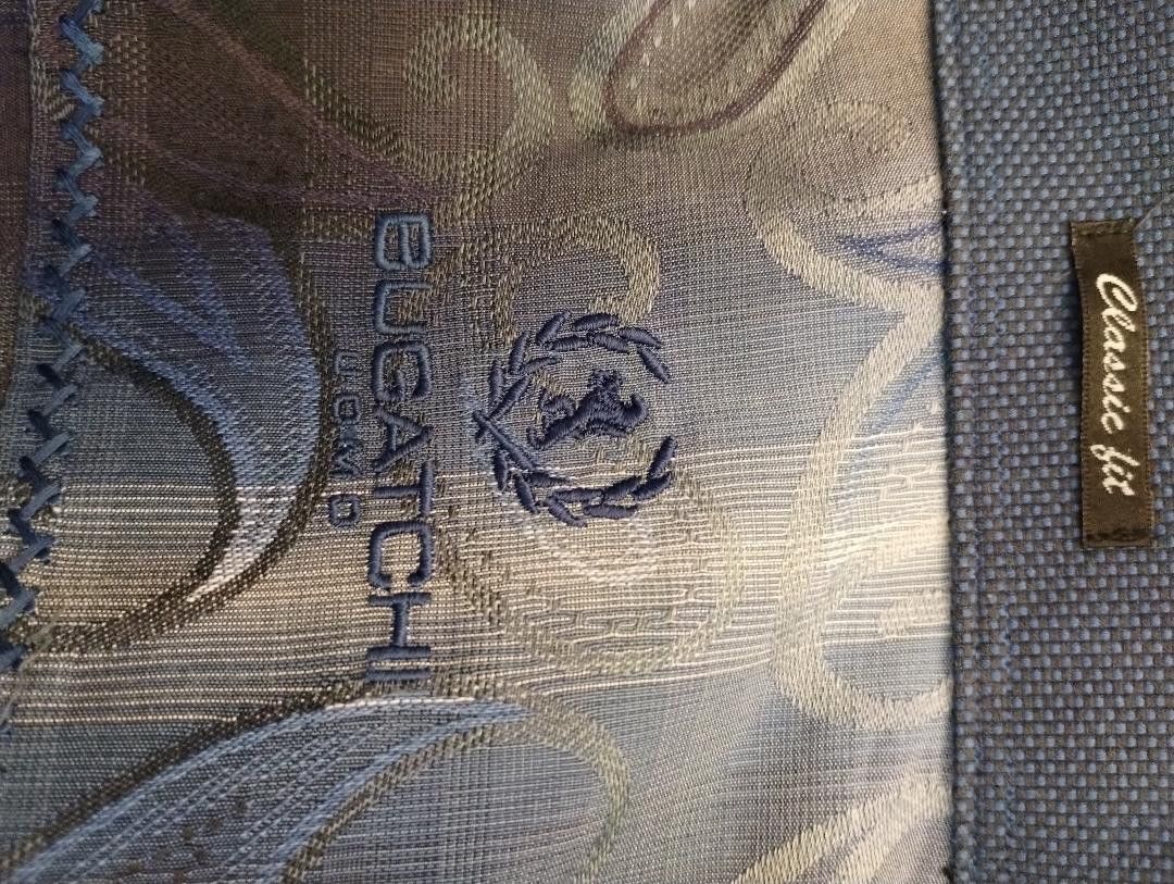 Bugatchi Paisley Button Front Long Sleeve Shirt | Grailed