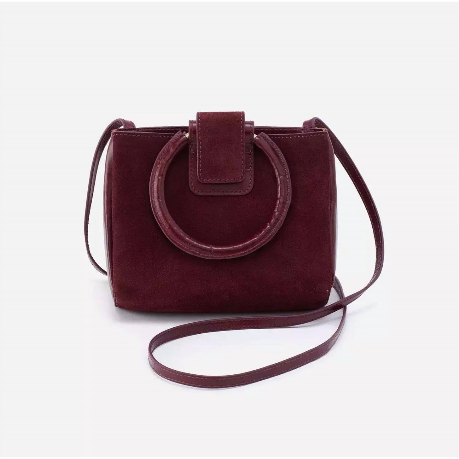 Hobo Heidi Small Crossbody In Port Suede | Grailed