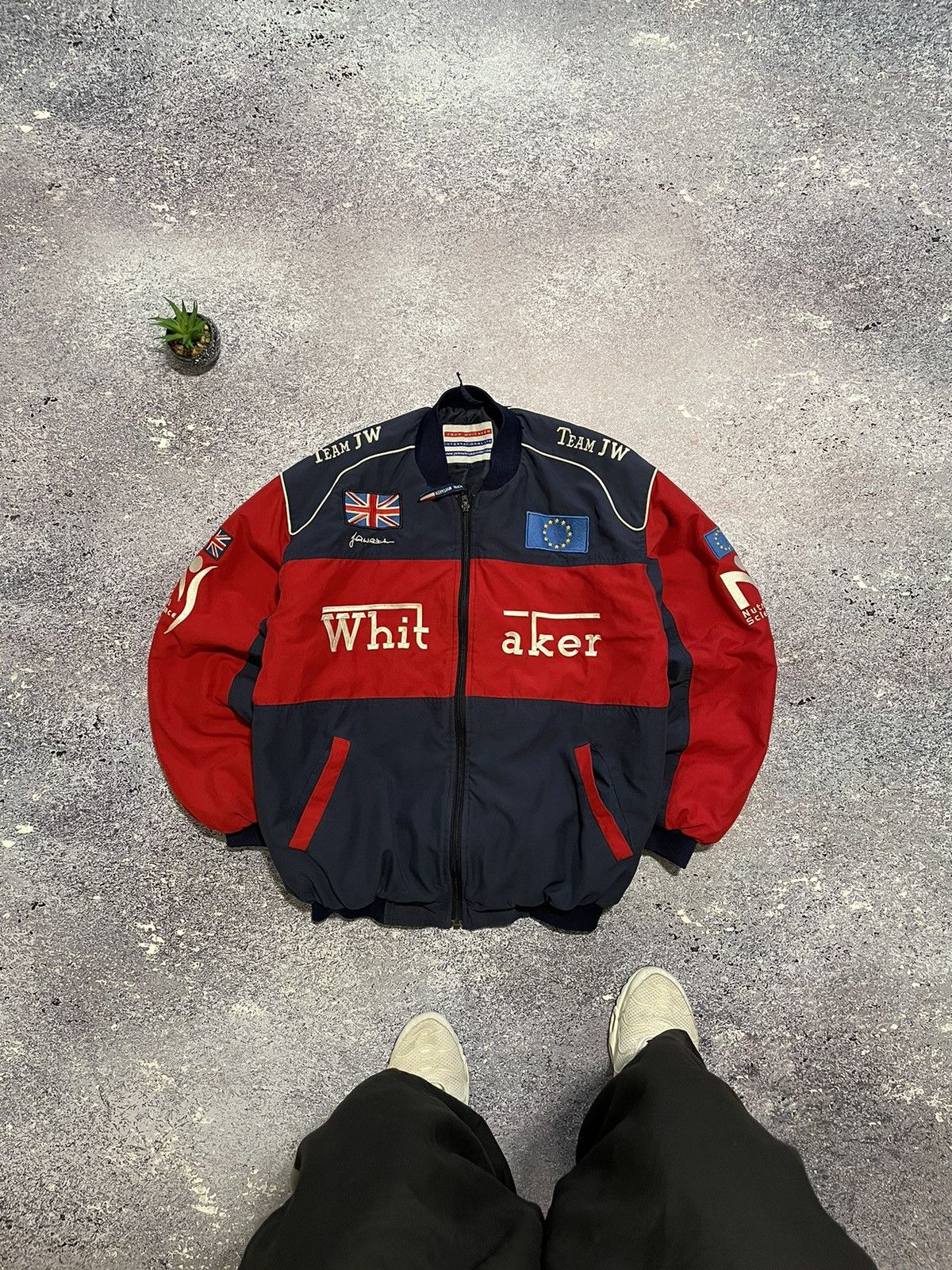 Vintage Vintage Racing Jacket Bomber John Whitaker F1 Formula Uno | Grailed