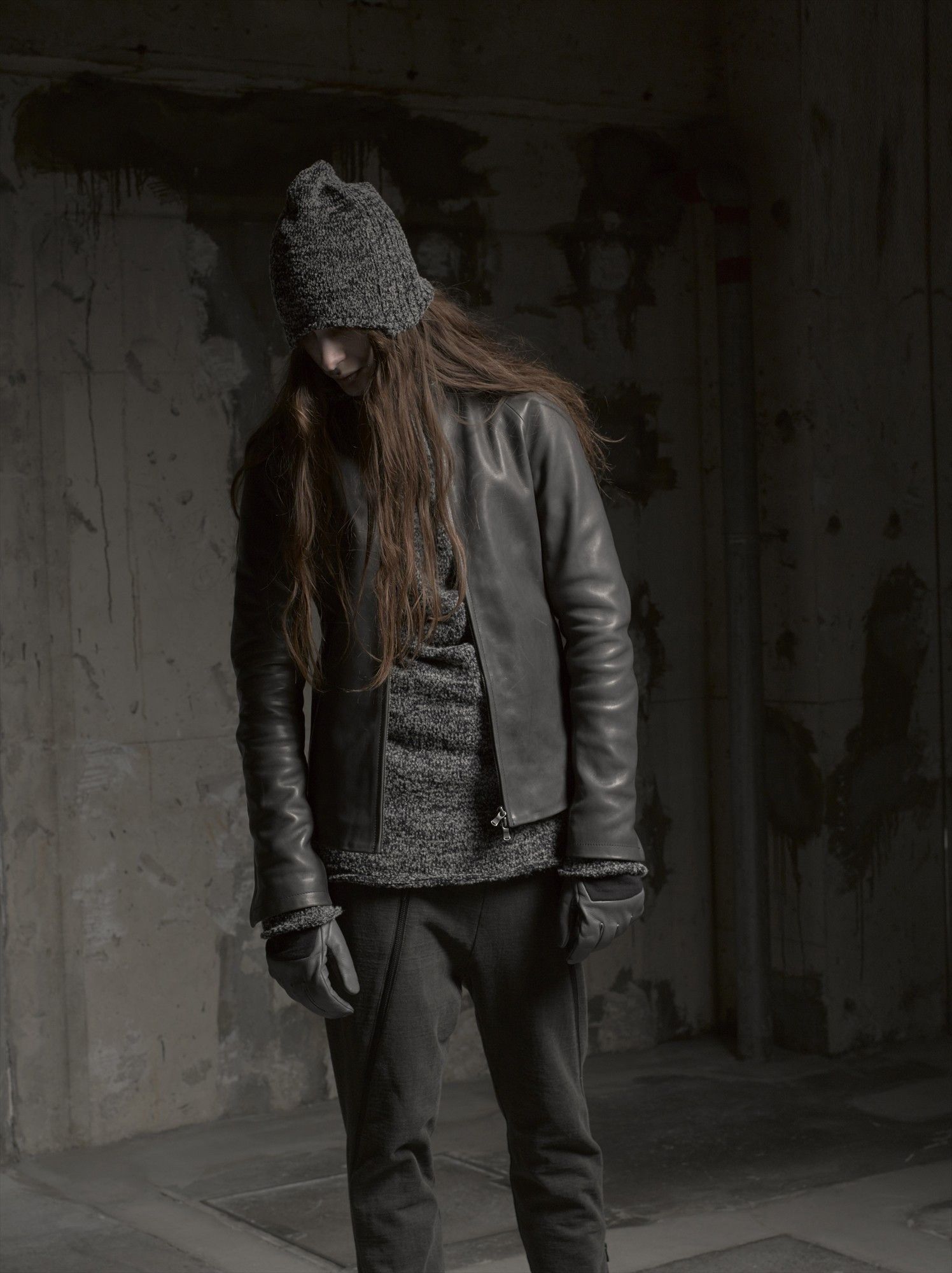 The Viridi-anne Guidi Horse Black Leather Moto | Grailed